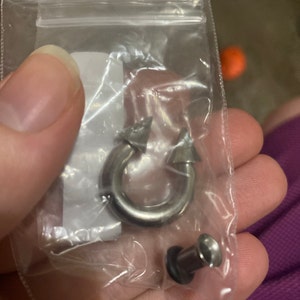 8 Pairs Steel Pinchers 0g-14g Pinchers Horseshoes Talons Tapers ...