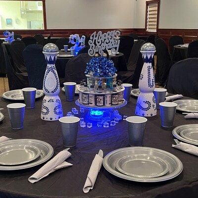 3 Tier Shot Cake, 21st Birthday Gift, Mini Liquor Bottle Stand, Funny ...