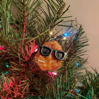 Thug Nug Necklace real Preserved Chicken Nugget Nuggy Buddy - Etsy