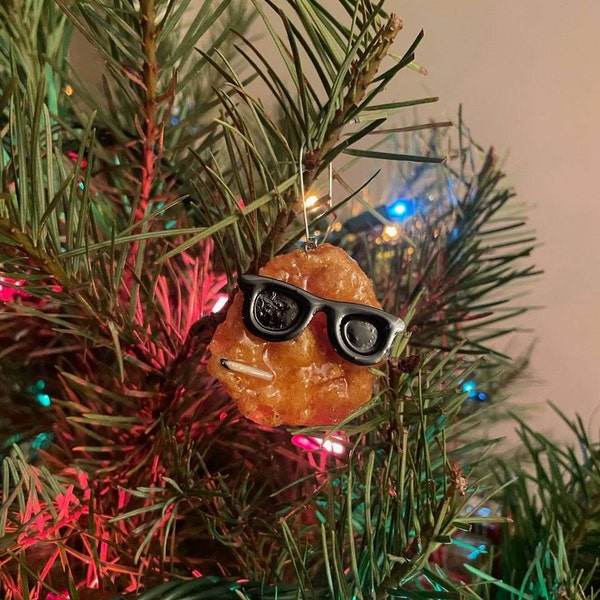 Thug Nug Ornament ( Real Preserved Chicken Nugget) - Etsy