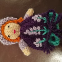 LITTLE ANGELS 4 10cm Angel Knitting Pattern, Christmas Decoration Doll ...