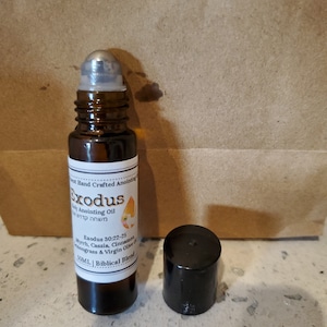 Exodus Holy Anointing Oil 100% Therapeutic Oils - Etsy
