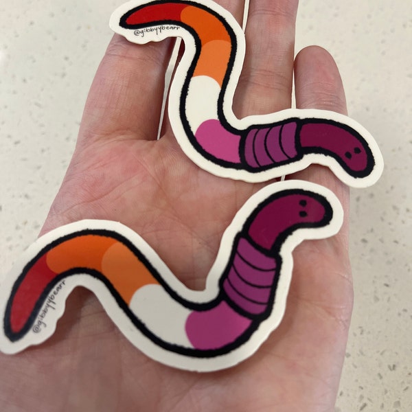 Non Binary Spider Sticker - Etsy