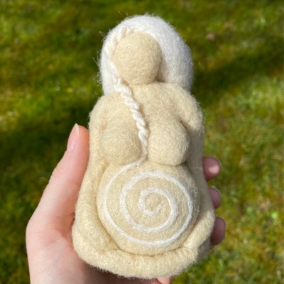 Needle Felted Nativity Set , Waldorf Nativity, Mary and Joseph, Baby ...