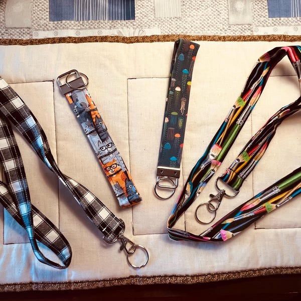 Fun Tiki Bar Lanyard / Summertime Tiki Bar Ocean Lanyard / Hawaiian ...