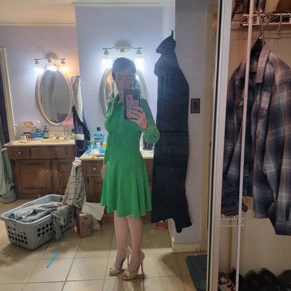 60s Medium Powder Blue Sheer Nightgown Mini Dress Cute Bedtime Pjs Lace ...