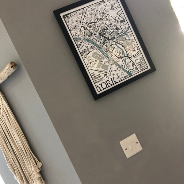 Map of York - Prints - Etsy UK