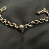 Skull Bracelet Sterling Silver Skull Bracelet Chain - Etsy