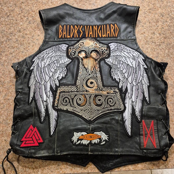 Angel Wings Patch Large Back Patch for Jacket - Etsy
