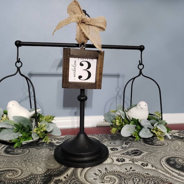 PERSONALIZED Family NAME PARTY of Sign Multiple Sizes Print Only or ...