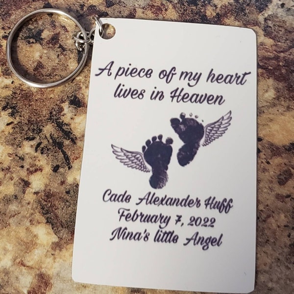 In Loving Memory Car Decal,actual Footprints,loss of Child Decal,angel ...