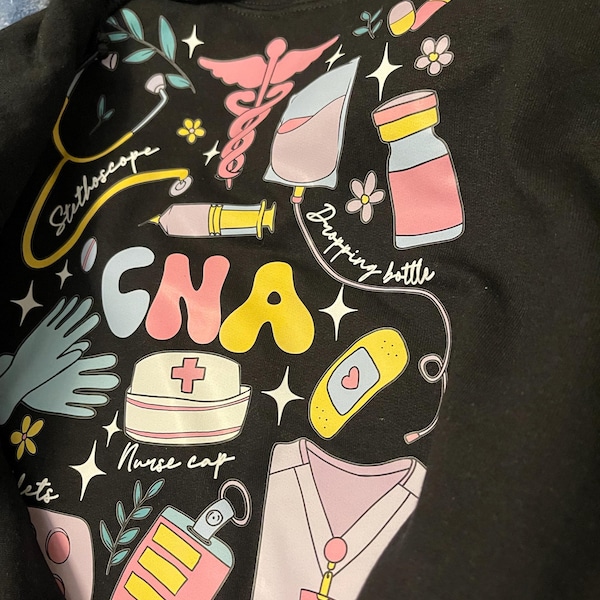 CNA Life Sweatshirt, Cna Gifts, Nurse Hoodie, Nurse Gifts, CNA ...