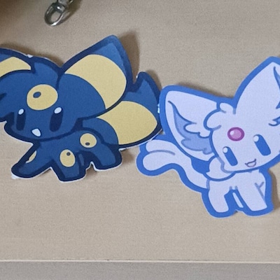 Chibi Eeveelution Diecut Stickers - Etsy