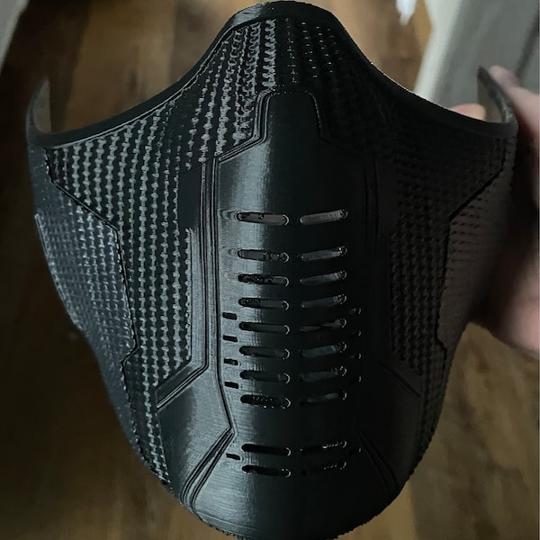 Winter Soldier Mask – Bucky Barnes Cosplay Mask, 3D Printed Wearable ...
