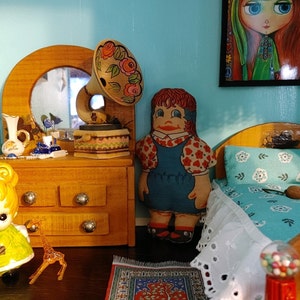 Artisan Crochet Rag Rug Day Lily Cottage Shabby Chic Eco - Etsy