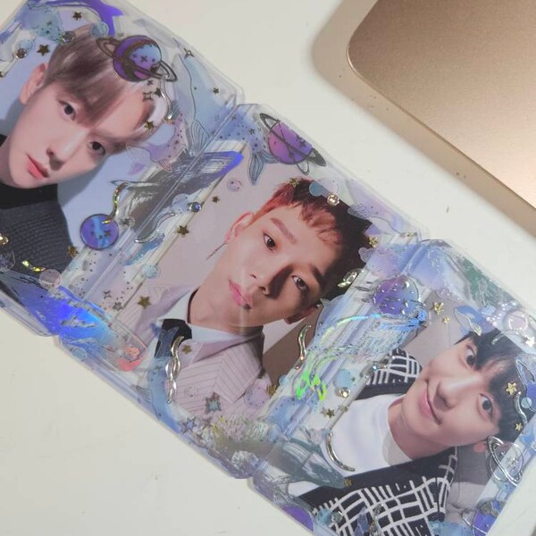 Decorated Toploader Custom Toploader Kpop Photocard Holder - Etsy