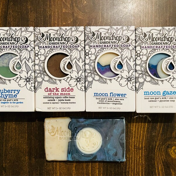 MOONDUST Soap Bar { Fresh Scent } Artisan Handcrafted | Cold Process ...