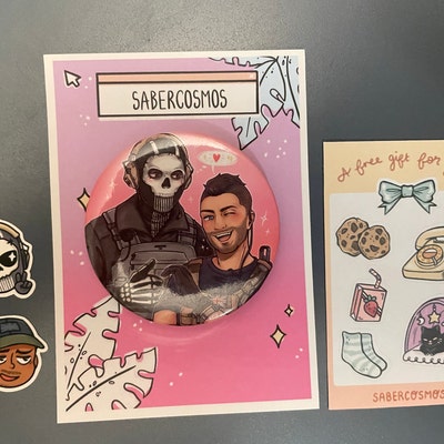 The Many Faces of 141 Sticker Sheet Cute COD MWII Stickers - Etsy UK