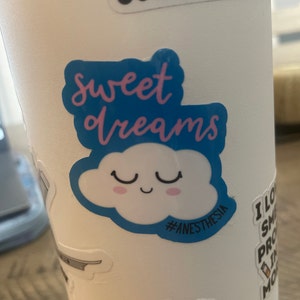 The Dream Team Sticker/anesthesia Sticker/crna Sticker/vinyl Sticker ...