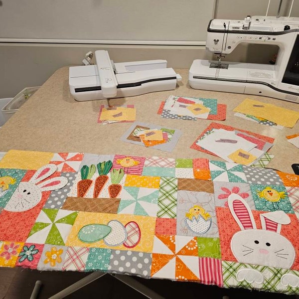 Poor House Quilt Designs I Spy Farm Quilt Pattern (2 Size Variations ...