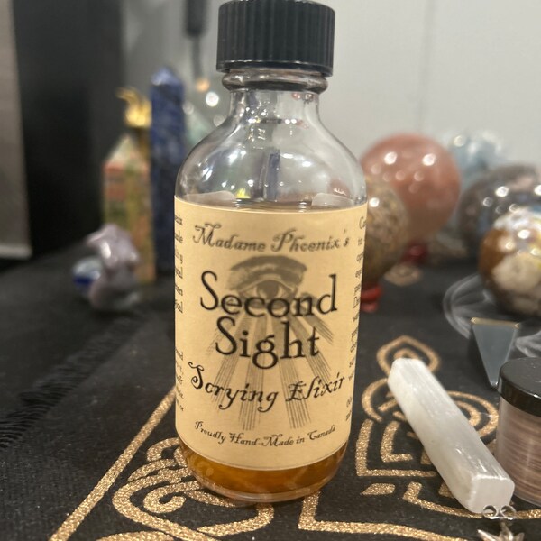 Scrying Elixir: Enhance Your Psychic Senses Naturally! - Etsy