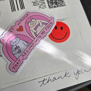 Wanna Go Thrifting Waterproof Sticker Retro 70s Thrifting Cute Vinyl ...