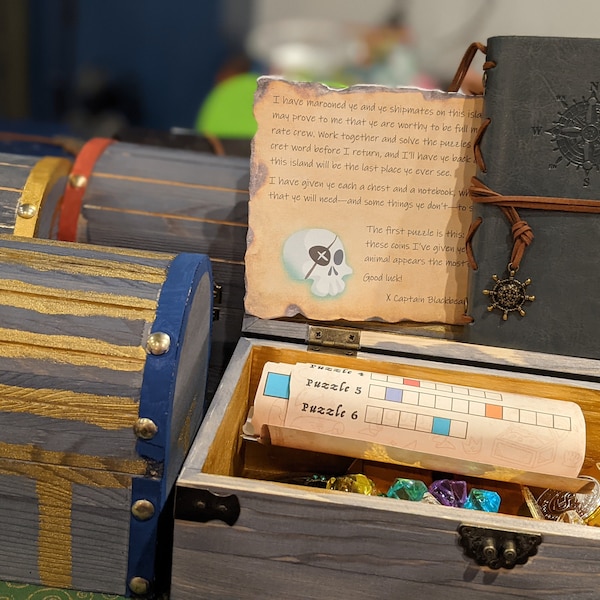 Printable Kids Escape Room. Pirate Escape Room KIT. Printable Pirate ...