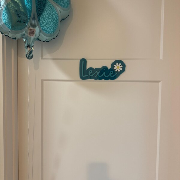 Personalized Name Sign, Door Name Sign, Nursery Name Sign, Baby Name ...