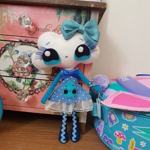 Vampire Bat Girl Paper Doll Puppet Coffin Vladimir Nebula & | Etsy