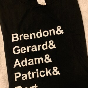 Emo Checklist T-shirt - Etsy