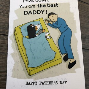 Beautiful Father's Day Card for Berner Dad; Card for Owner of Bernese ...