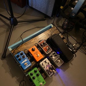 Large 2 Tier Guitar Pedalboard - Etsy
