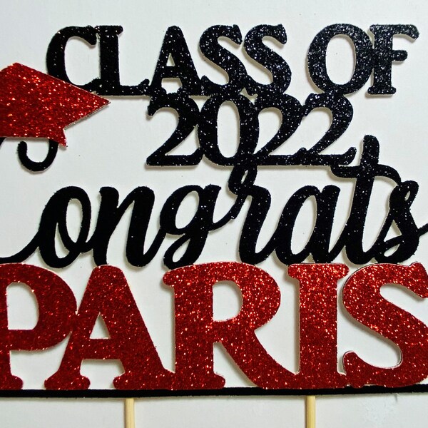 Graduation Topper | Graduation | Class of Topper | Graduation Party ...