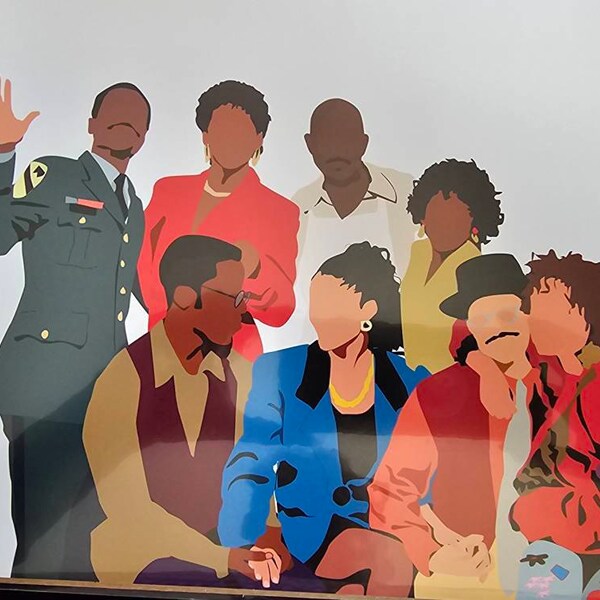 A Different World Art Print Poster- 90's TV Classic TV Show Print ...