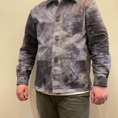 Men's Overshirt Jacket Sewing Pattern, Projector File, and Video ...