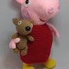 Peppa Pig, Wellies and Teddy Bear Crochet Pattern NOT A FINISHED TOY ...