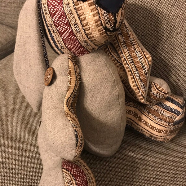 PDF Memory Bunny Sewing Pattern & Tutorial, Stuffed Animal Doll Sewing ...