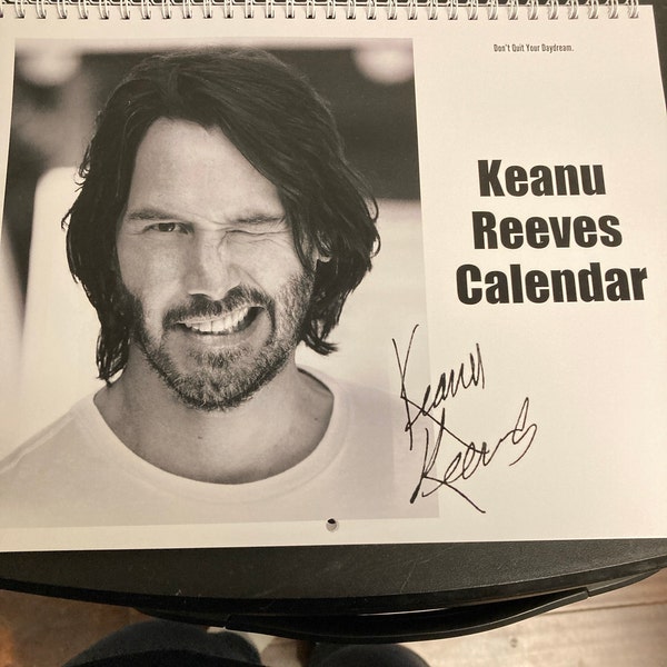 Pedro Pascal 2026 Wall Calendar With His Quotes and Signature - Etsy