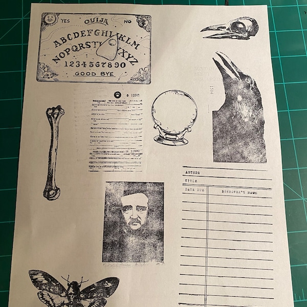 Library Return Card RUBBER STAMP, Library Book Card Stamp, Book Return ...