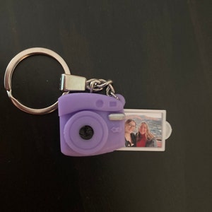 Mini Camera Keychain and Your Own Personalized Photo. Camera - Etsy