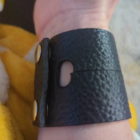 BDSM Bondage Leather Tawse Spanker Slapper Strap in Hand Tooled Petal ...