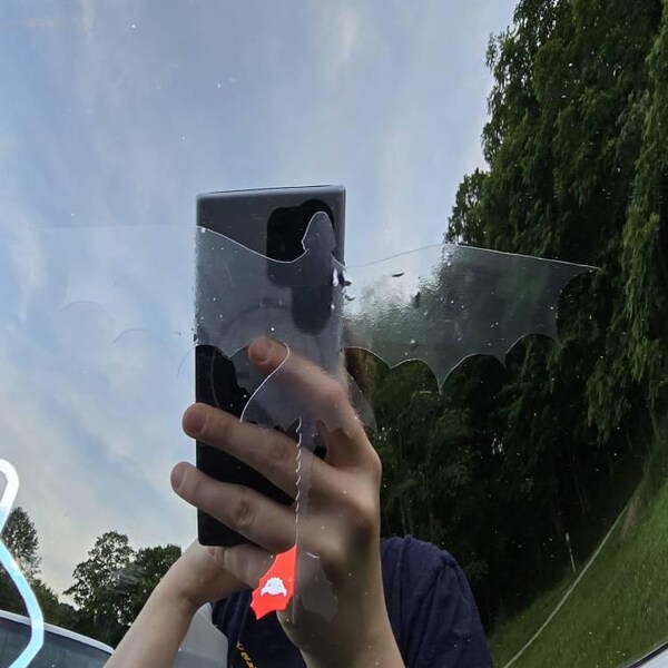 Toothless Peeker Sticker, Cute Black Dragon Peekaboo Sticker, Toothless ...