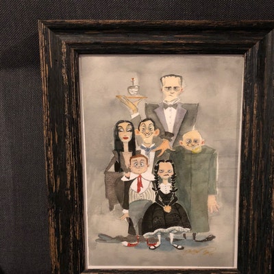 Addams Family Portrait - Etsy