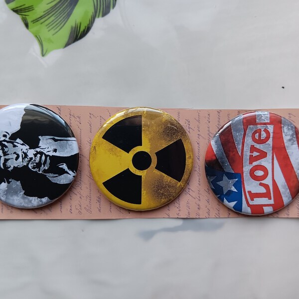 Ellies Backpack Button Bundle 3 Buttons 1.75 Inch / 44mm - Etsy