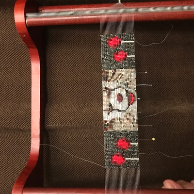 Birds in Winter Loom Pattern, Loom Pattern, Loom Patterns, Loom Beading ...