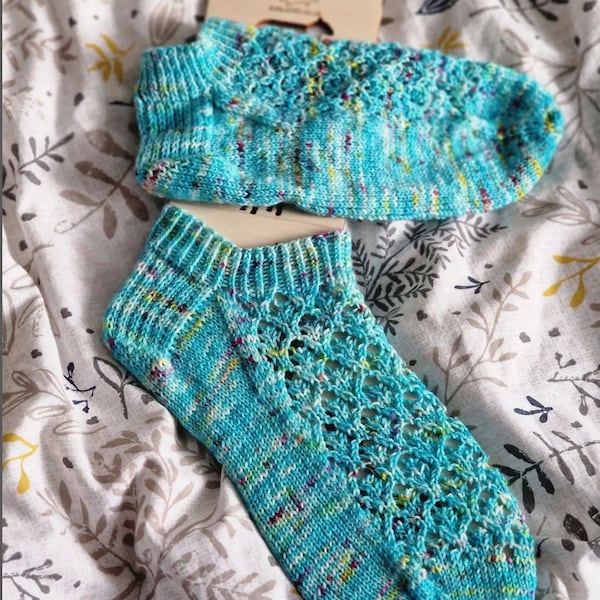 Summer Flowers Sock Pattern - Etsy