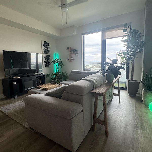 Wood Noodle Console Entry Table 4ft X 10"x 34" Weathered Blonde ...