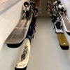 Handmade Wooden Double Ski Rack - Wall-mounted Modern Storage - Etsy