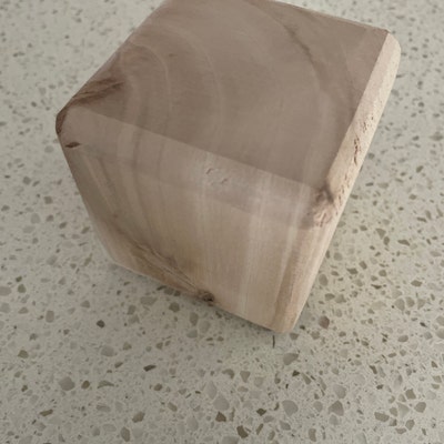 Set of 2 3-4 Inch Cedar Wood Blocks - Etsy