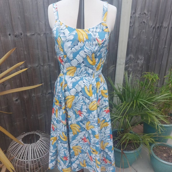 Cosmo Textile Company Sakana Koi in Blue 100% Cotton Japanese Made ...